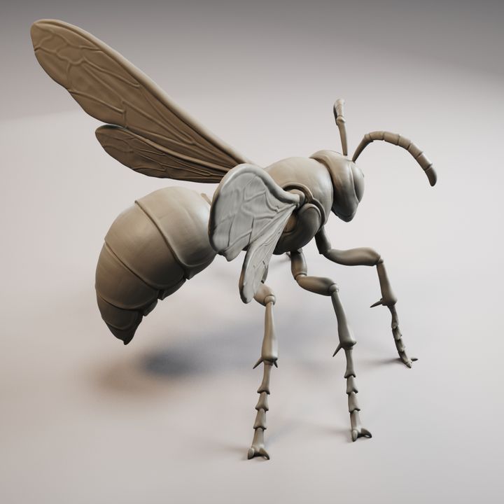 3D Printable Wasp by Art of V